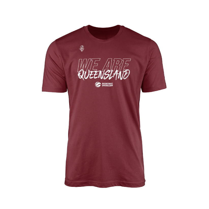 Queensland Supporter T-shirt – Queensland Basketball Store by Hoop2Hoop